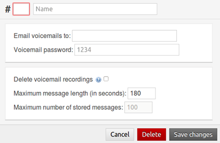 Managing your voicemail boxes | Administration of Studio | UbityUbity ...
